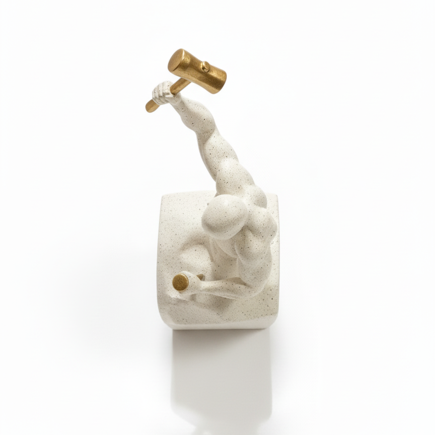 The Maker’s Triumph – Artisan Sculpture – GreatIndus