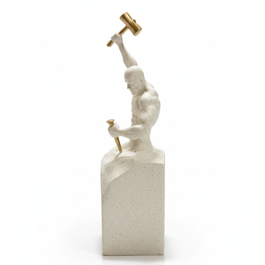 The Maker’s Triumph – Artisan Sculpture – GreatIndus