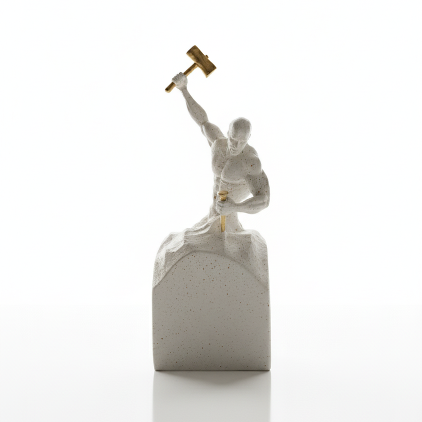 The Maker’s Triumph – Artisan Sculpture – GreatIndus