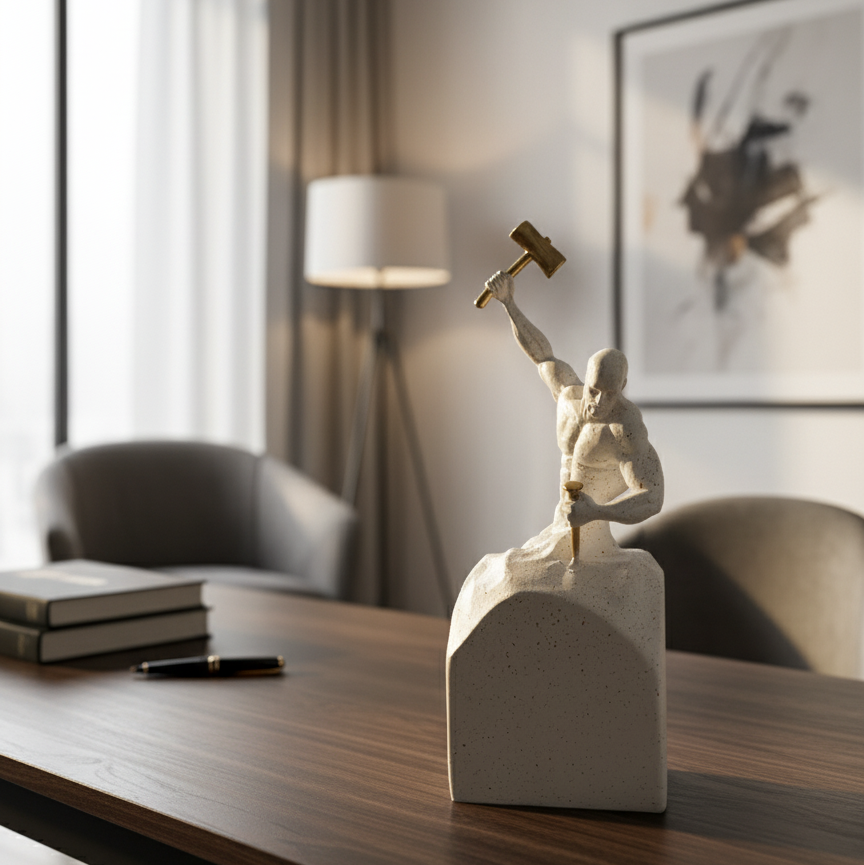 The Maker’s Triumph – Artisan Sculpture – GreatIndus